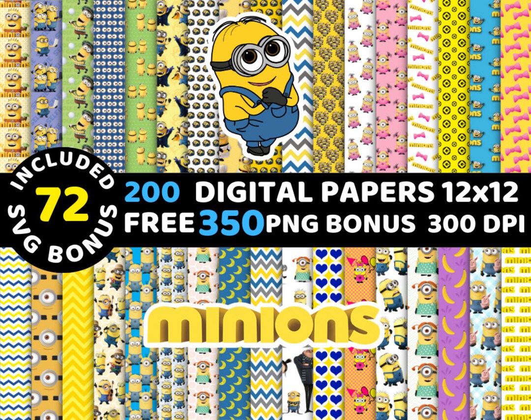 Minions Digital Papers, Minions Wallpers, Minions Backgrounds, Minions ...