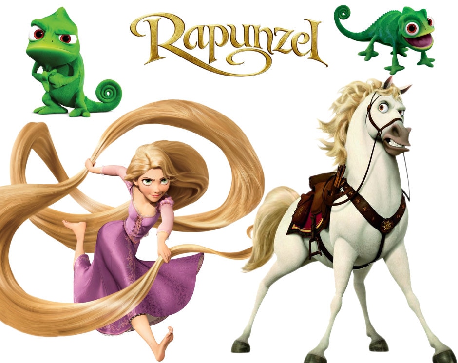 Tangled Clipart Png Tangled Svg Bundle Tangled Stickers - Etsy Canada