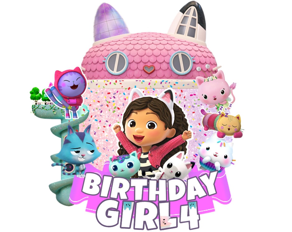 Gabbys Dollhouse Clipart Png Gabbys Svg Bundle Gabbys House - Etsy Canada