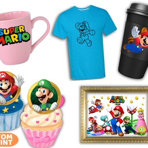 Super Mario Png, Super Mario Svg Bundle, Super Mario Bros Transparent ...