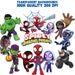Spidey Clipart Png, Spidey Svg Bundle, Spidey Characters Transparent ...