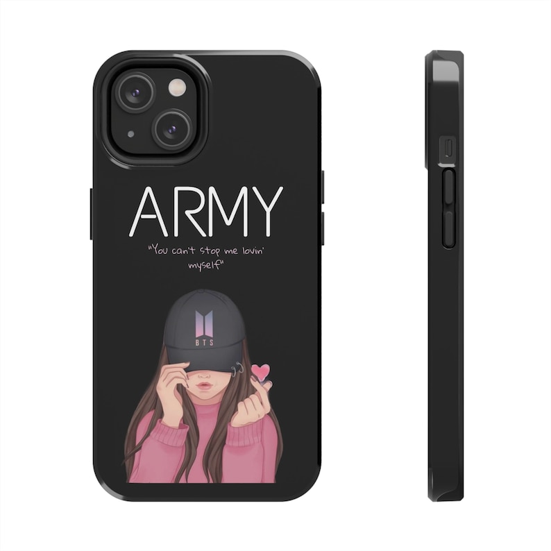 BTS Army Iphone Case BTS Fan Art Cover BTS Army Art - Etsy