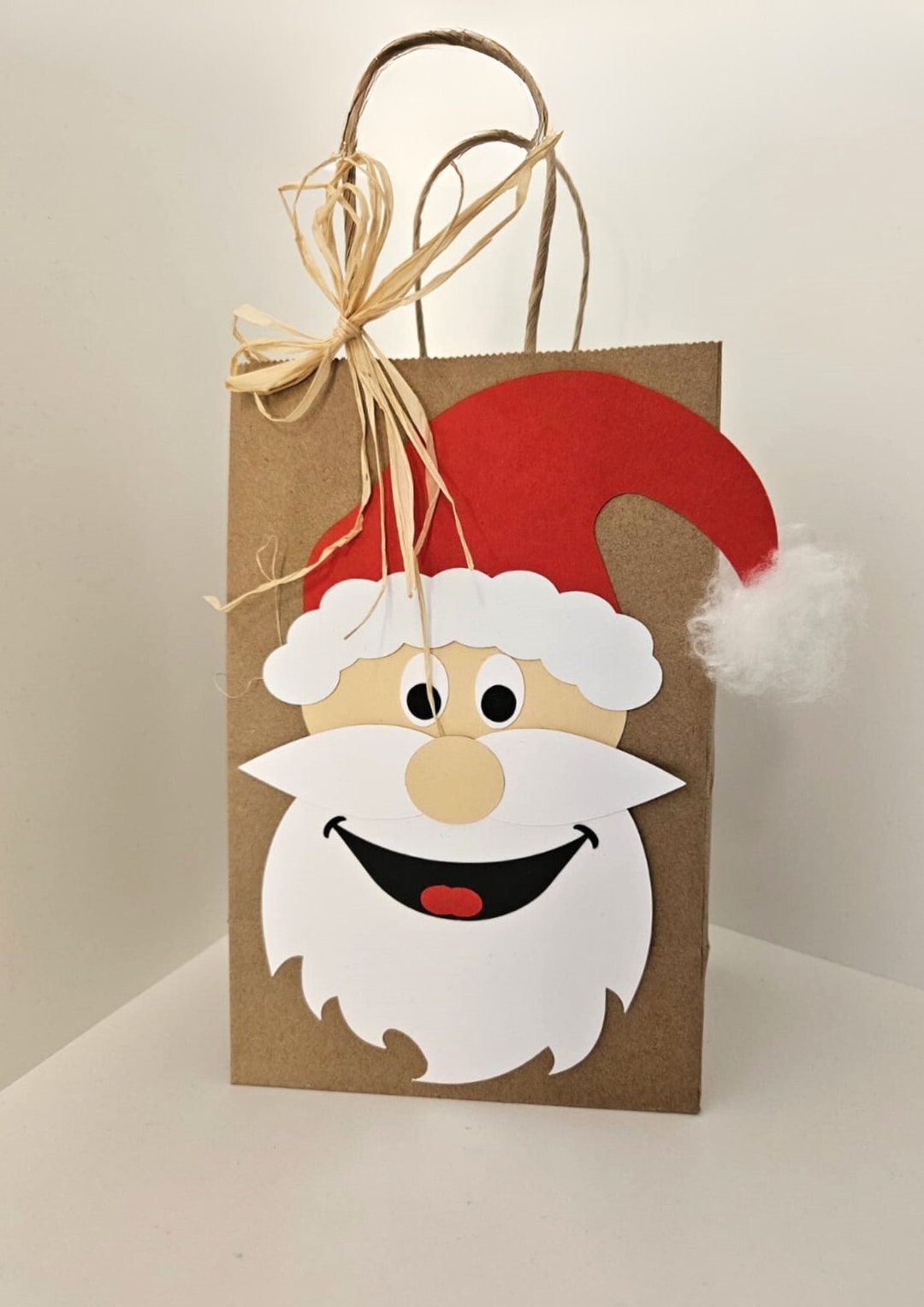 DIY Christmas Bags Craft Set Playful Santa Claus Joy Christmas Gift ...