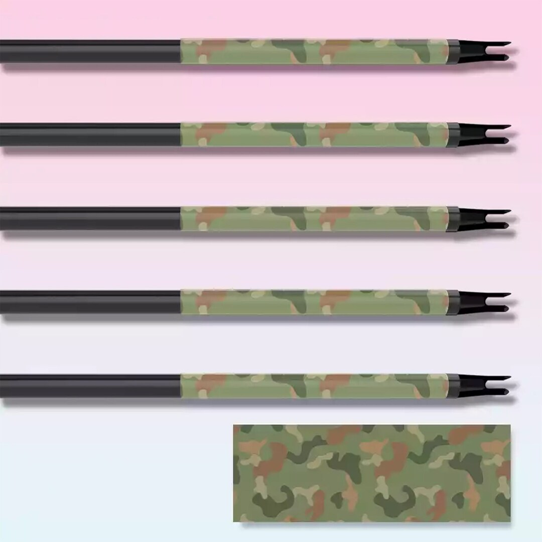 Arrow Wraps Custom Cut Wet Woodland Camo Wrap Arrow Wraps - Etsy