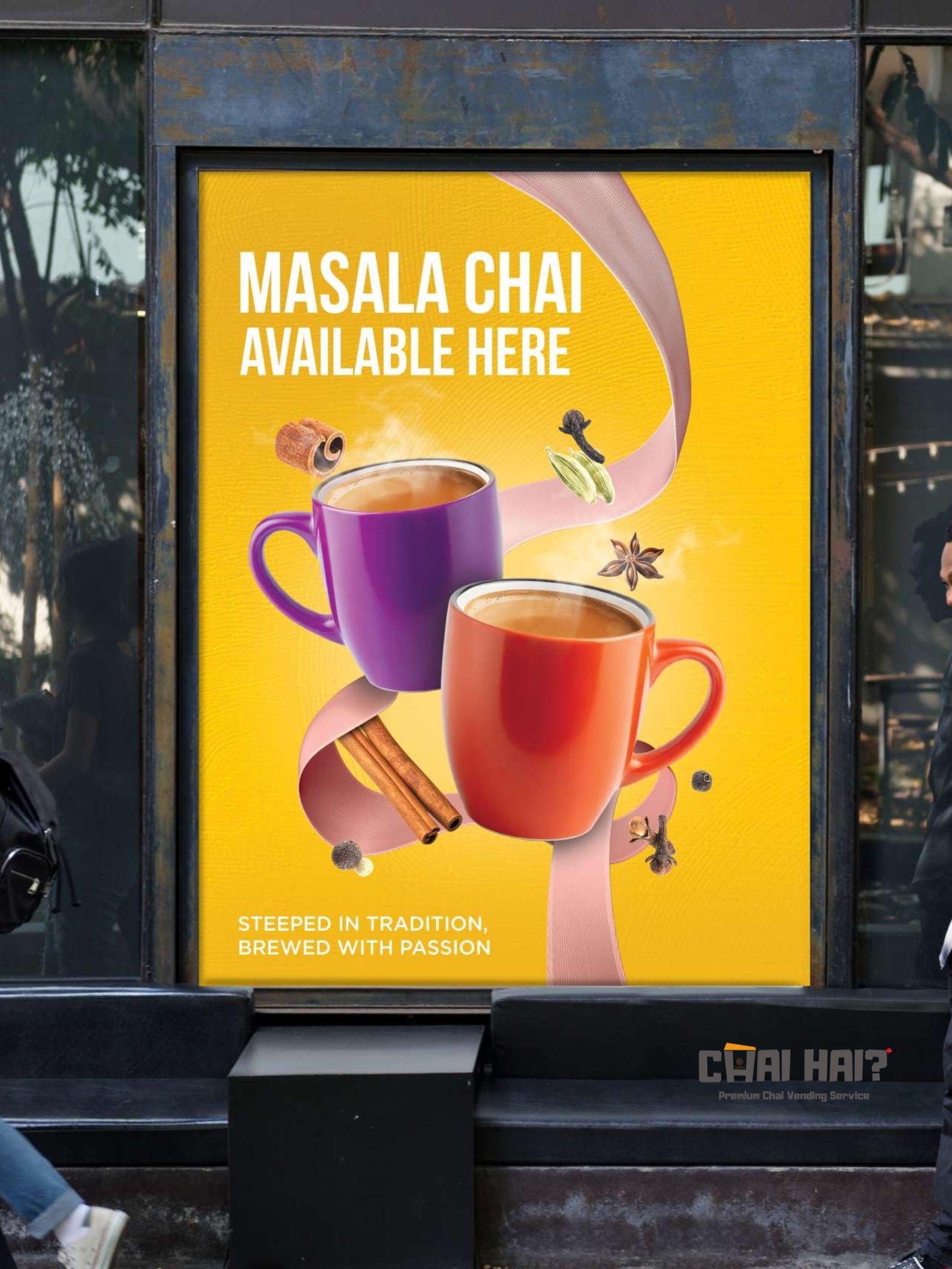Indian Masala Chai Poster 18 X 24 in - Chai Hai Wall Art, Masala Tea ...