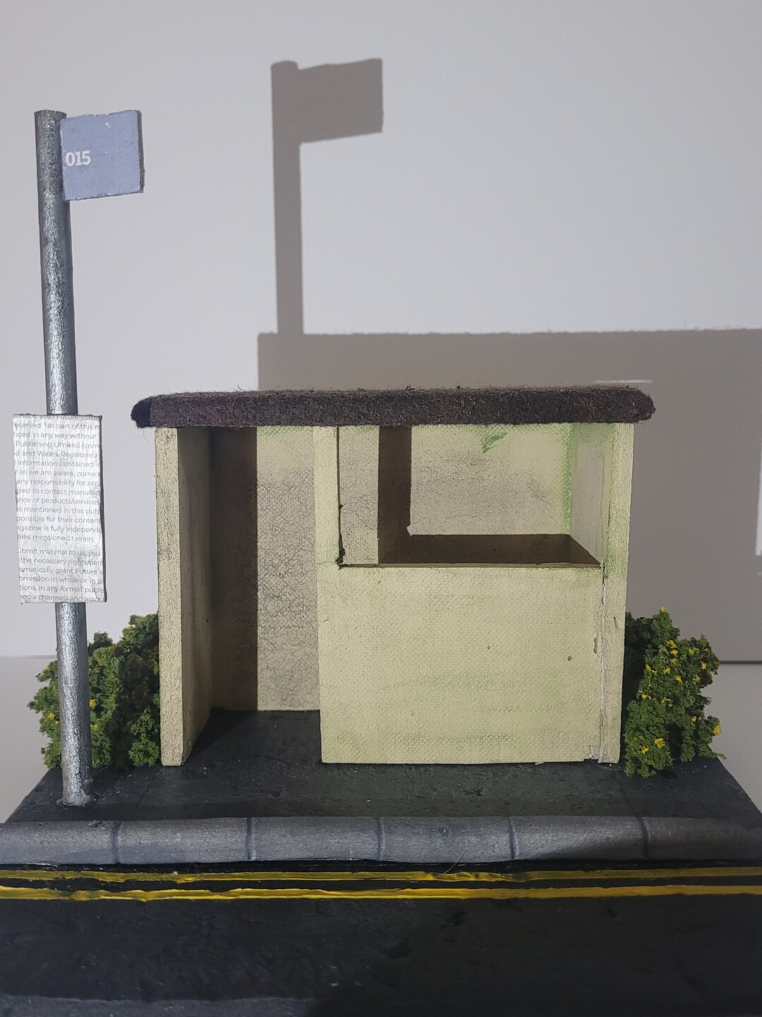The Way Home Miniature Diorama Bus Stop Familiar Northern Ireland - Etsy