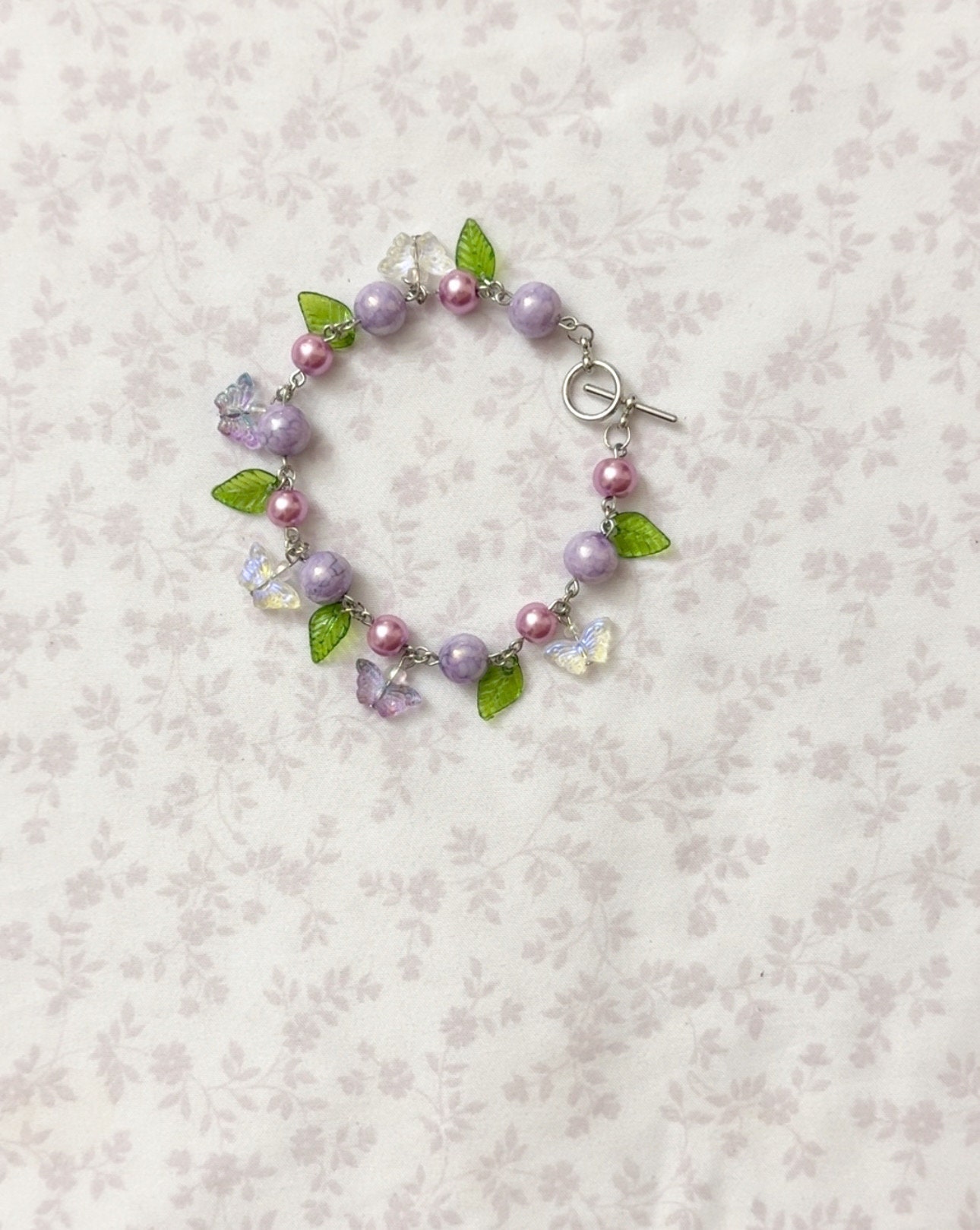 Fairy-core, Cottage Core Bracelet, Fairy Core Jewelry, Spring Bracelet ...