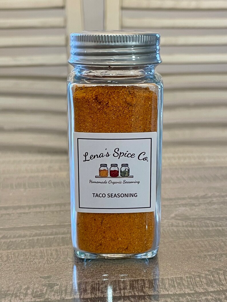 Organic Taco Seasoning! All-natural, Homemade, No Salt Added, Spicy ...