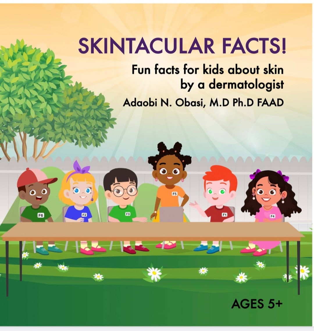 Skintacular Facts! Fun Facts for Kids About Skin by a Dermatologist - Etsy