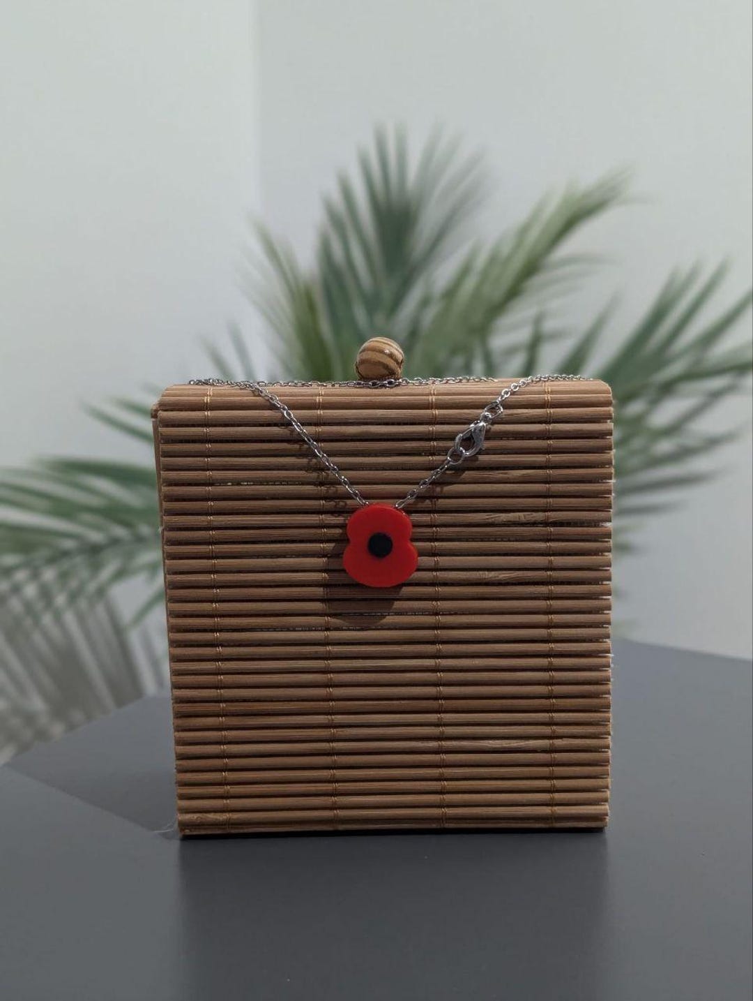 Poppy Necklace + Chain – the Iconic Collection – Hypoallergenic - Etsy