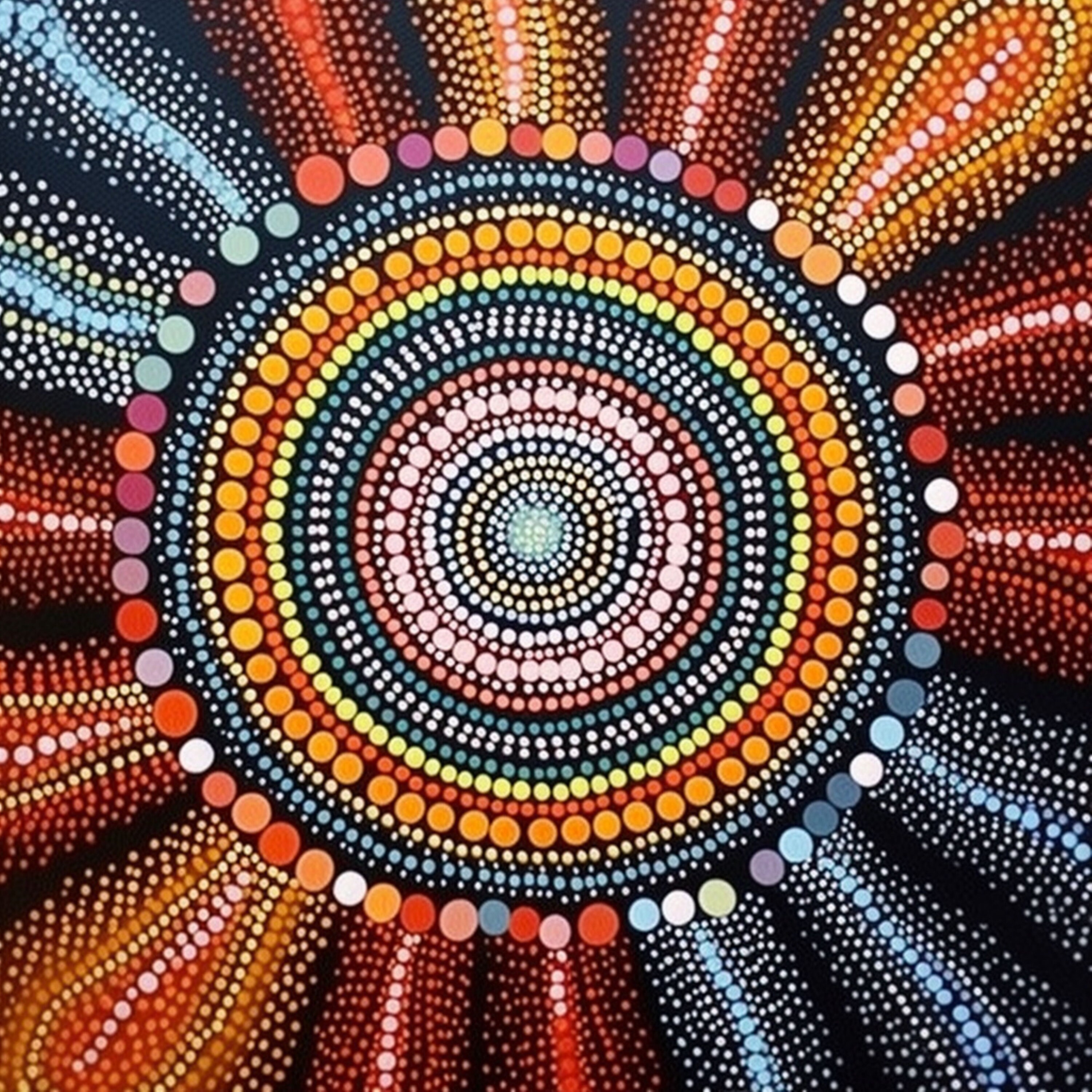 Aboriginal Art Print, Australian Aboriginal Art, Aboriginal Art Print, Indigenous Art ...