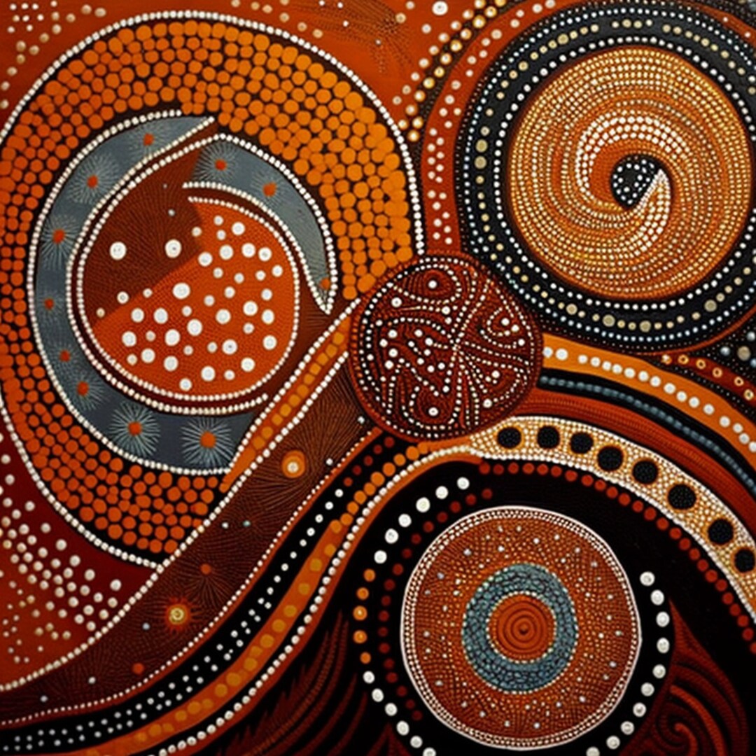 Aboriginal Art Print Australian Aboriginal Art Aboriginal - Etsy Australia