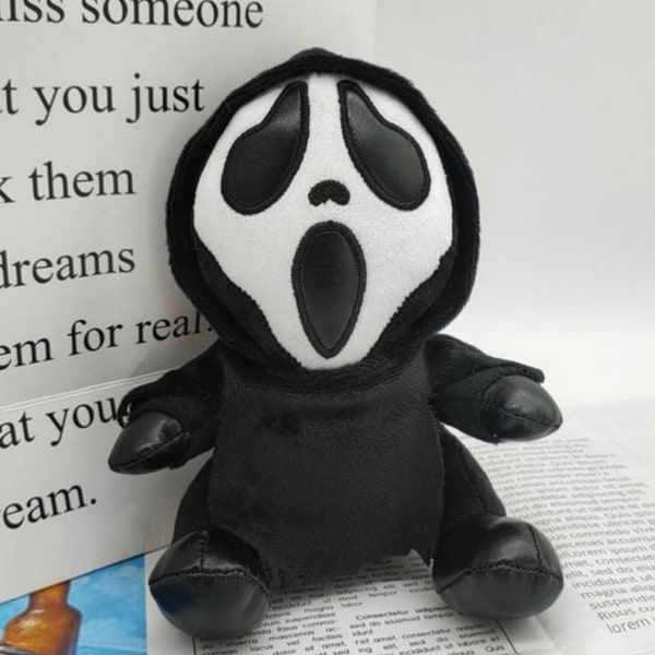 Ghost Face Plush Toy - Etsy