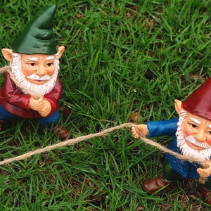 Alien Gnomes Dwarf Set Funny Gnomes Decor Set With UFO Theme Garden ...