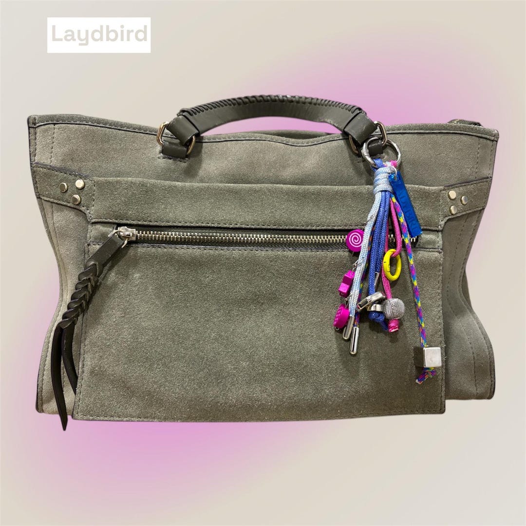 Bag Charm, Keychain, Cute Bag Charm, Rope Keychain, Handmade Bag Charm ...