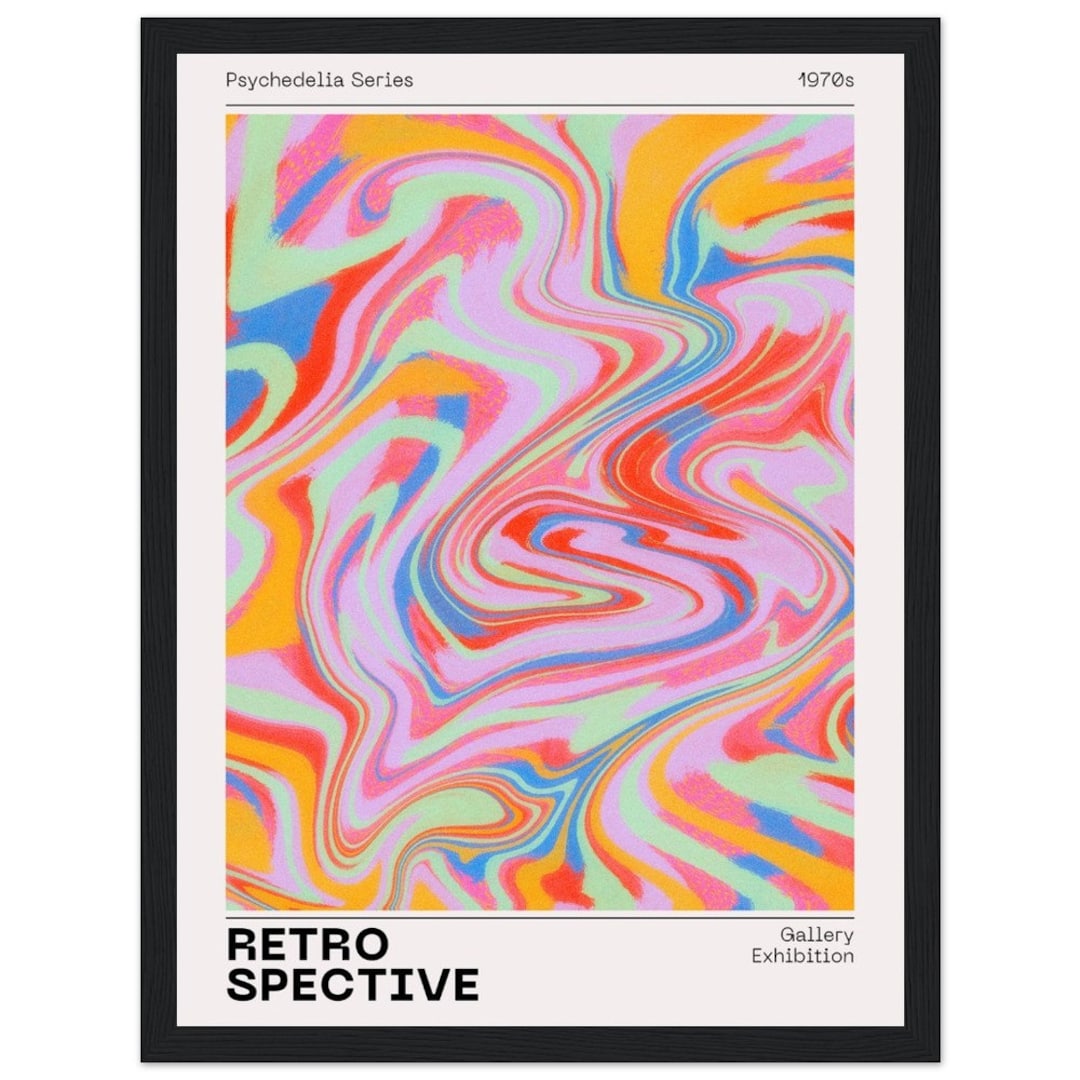 Premium Matte Paper Wooden Framed Poster - Etsy