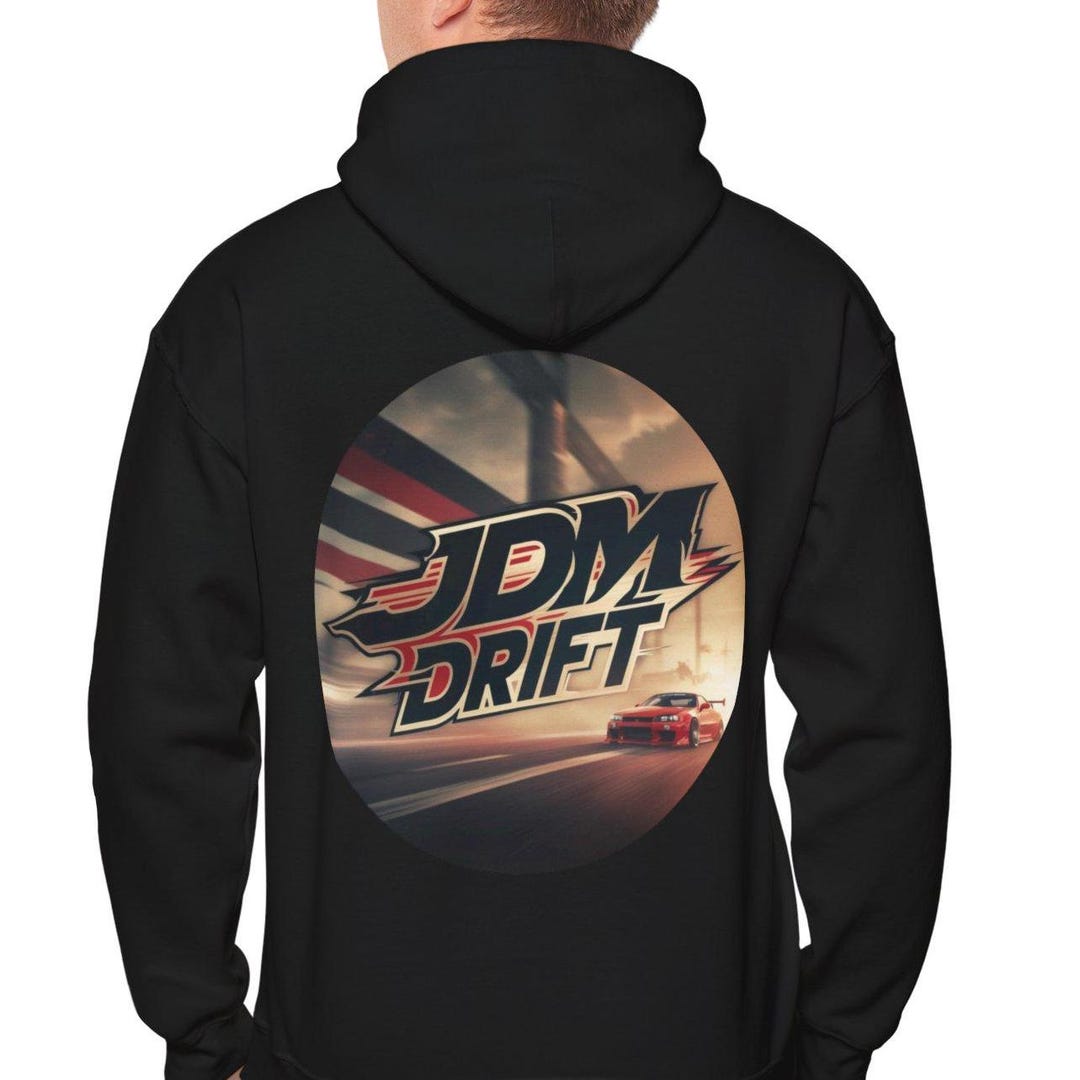 JDM Drift Skyline Hoodie Japanese Drift Theme, Street Racing Sweatshirt ...