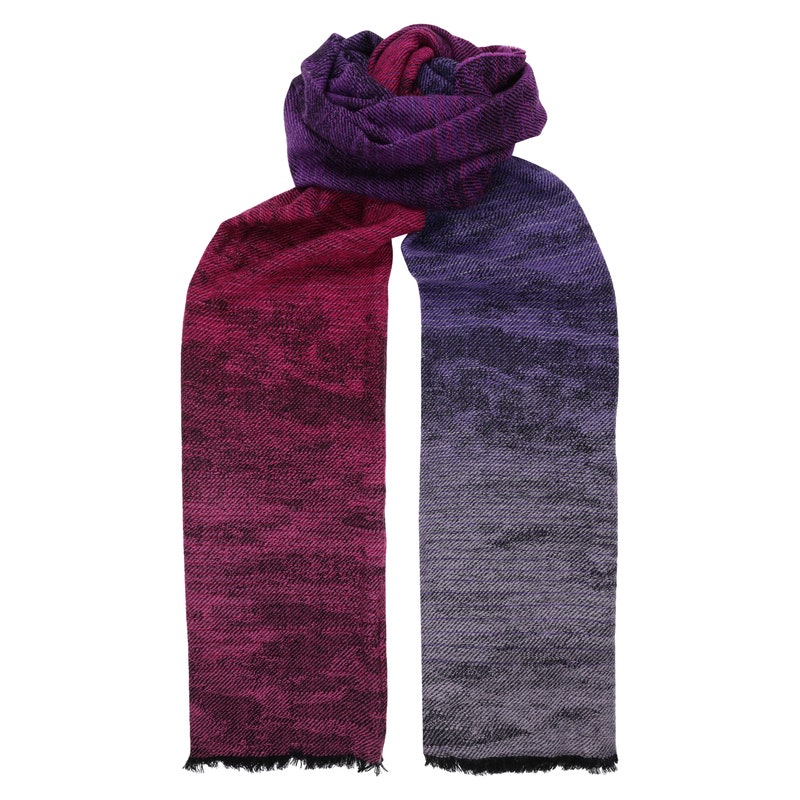 Purple Scarf - Etsy