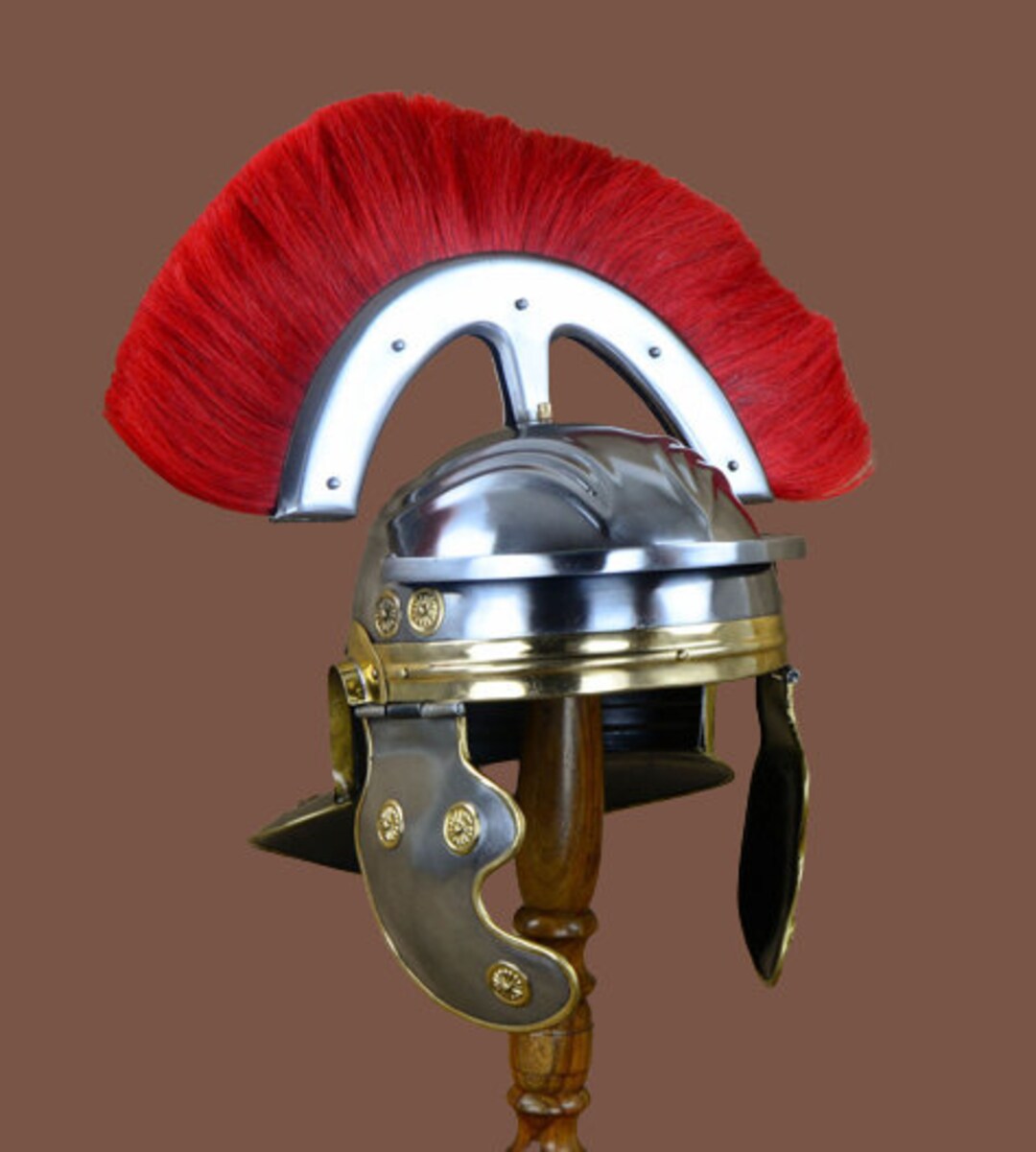 Roman Imperial Italic Centurion Helm - 18 Gauge Best for Reenactment ...