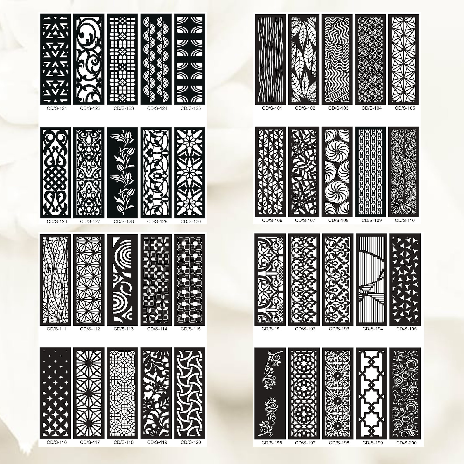 340 VECTOR 3D 2D CNC Router/laser Panels Files for Decor, High Qality ...