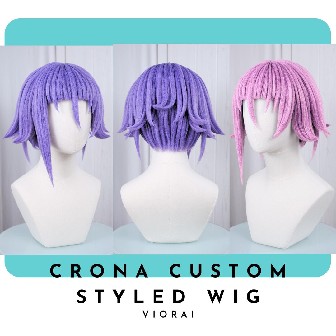 CRONA WIG Soul Eater Custom Styled Wig, Anime Cosplay Wig - Etsy
