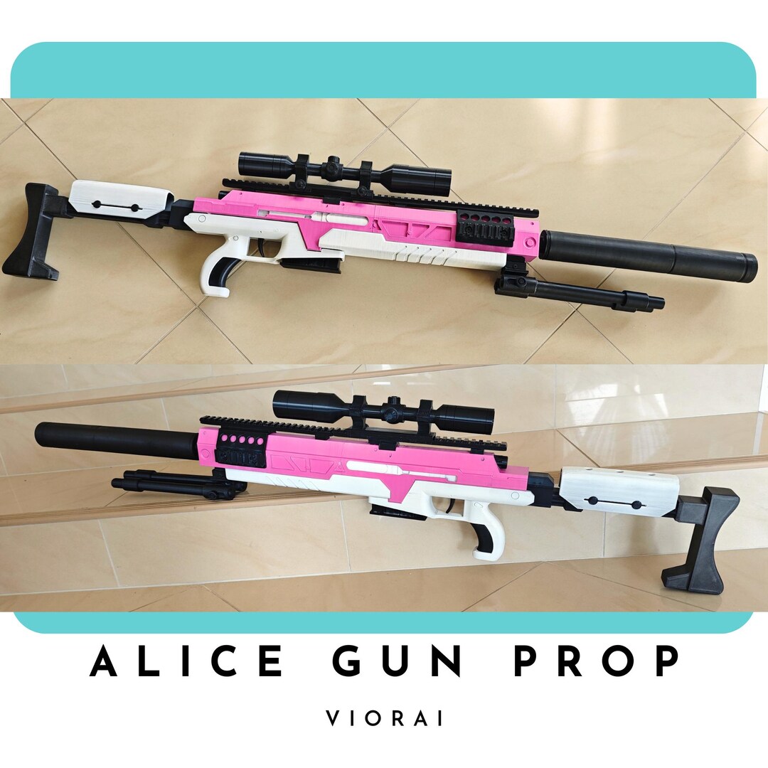 Alice GUN / WEAPON - NIKKE: Goddess of Victory 3d Printed Prop - Etsy