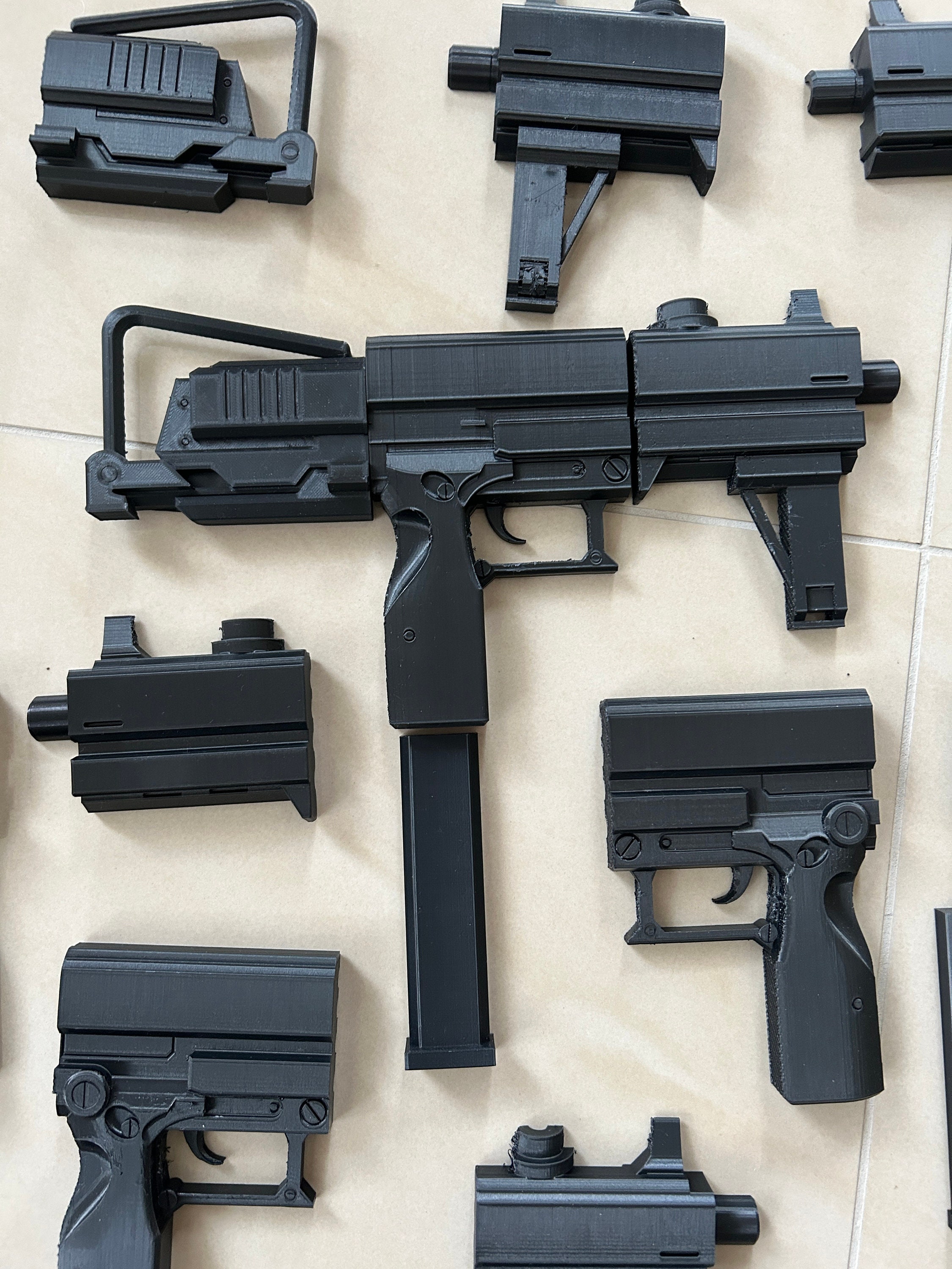KAFKA Dual Submachine Guns 3d Printed KIT Honkai Star Rail 2 Pieces - Etsy