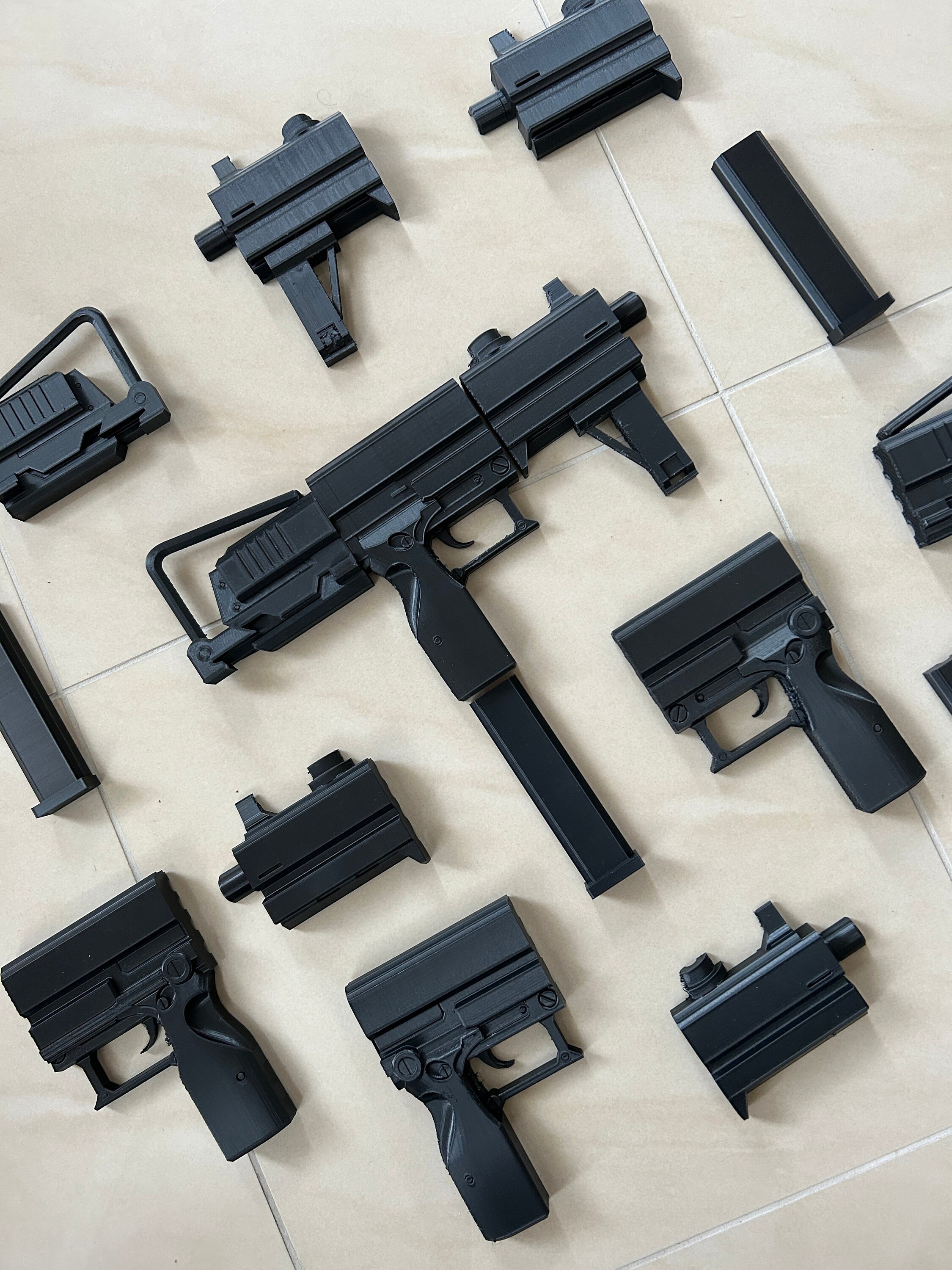 KAFKA Dual Submachine Guns 3d Printed KIT Honkai Star Rail 2 Pieces - Etsy