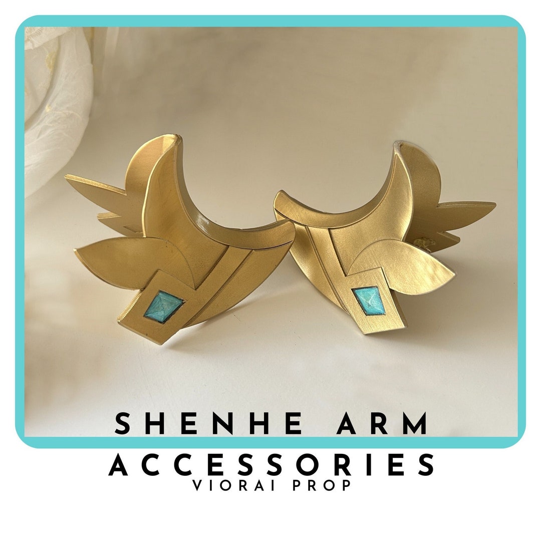 Shenhe Armpiece / Accessory / Armour Genshin Impact - Etsy
