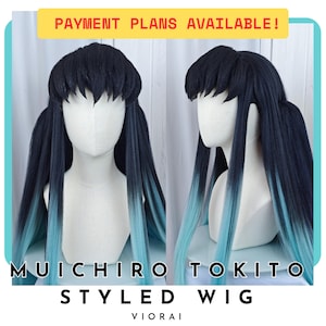 Muichiro Demon Slayer Wig - Etsy