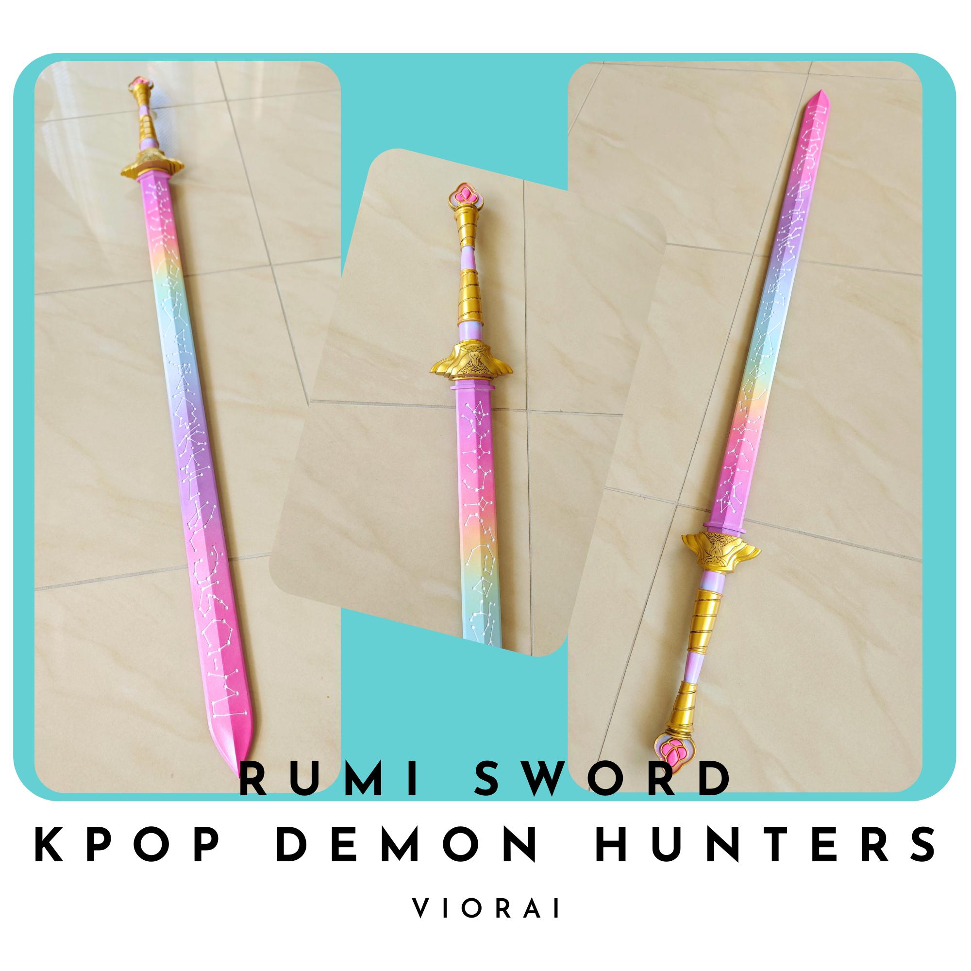 Kpop Demon Hunters Rumi Anime Movie Boys Role Play Props Party Cosplay ...