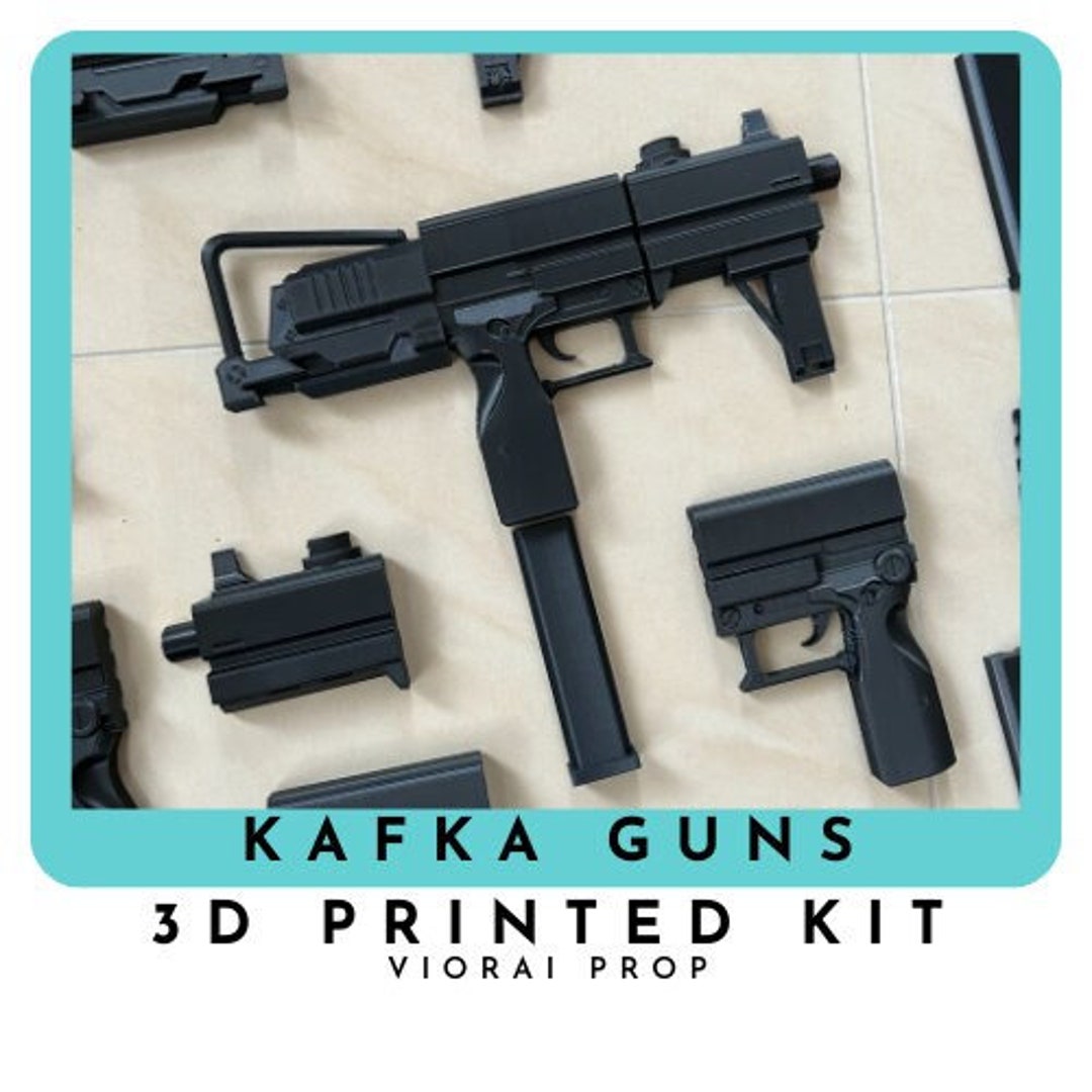 KAFKA Dual Submachine Guns 3d Printed KIT Honkai Star Rail 2 Pieces - Etsy