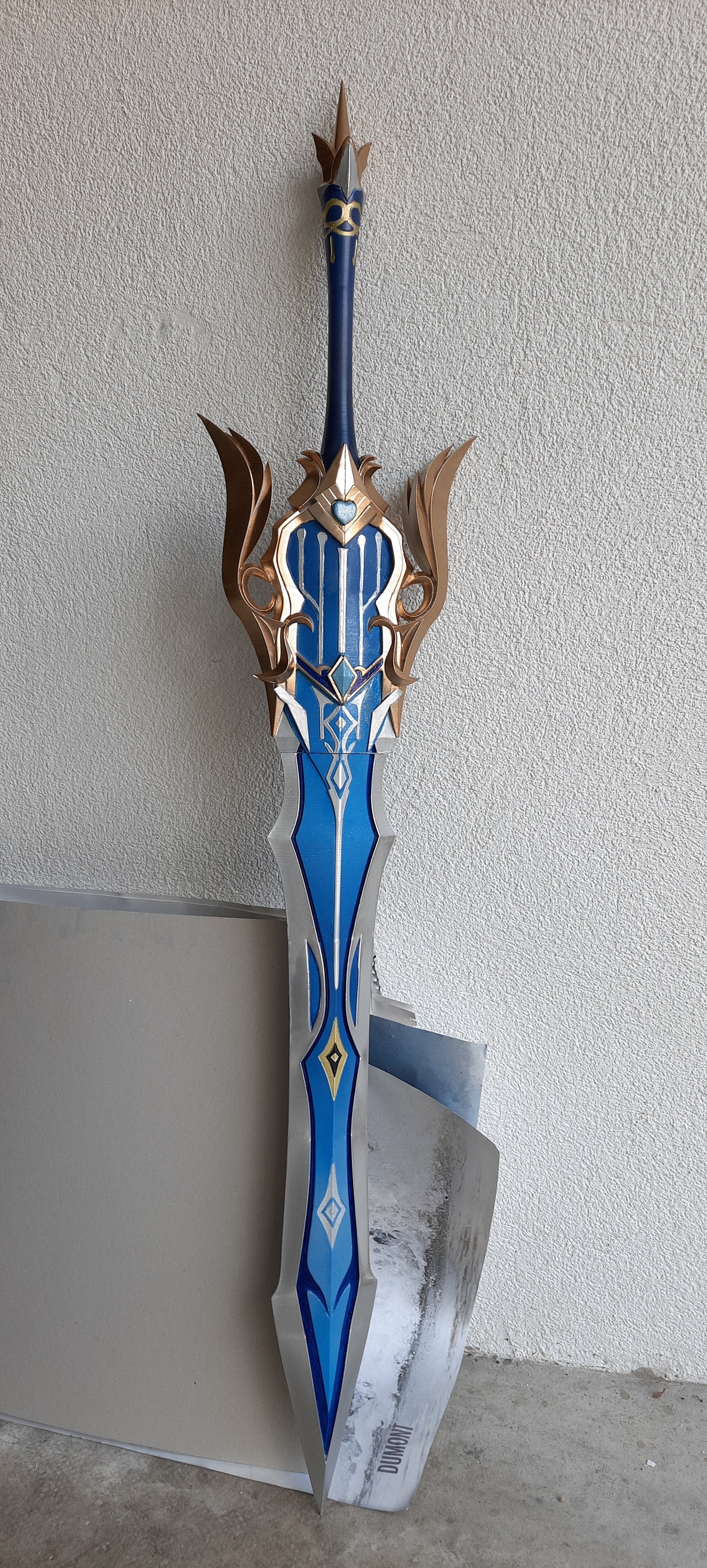 Song of Broken Pines 3d Printed KIT Genshin Imapct Eula Sword ...