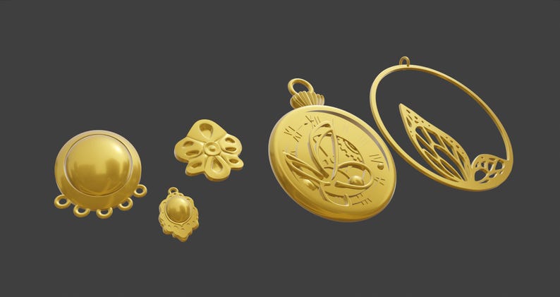 Amalee MONARCH VTUBER 3D STL File Ready to Print - Cosplay, Jewelry ...