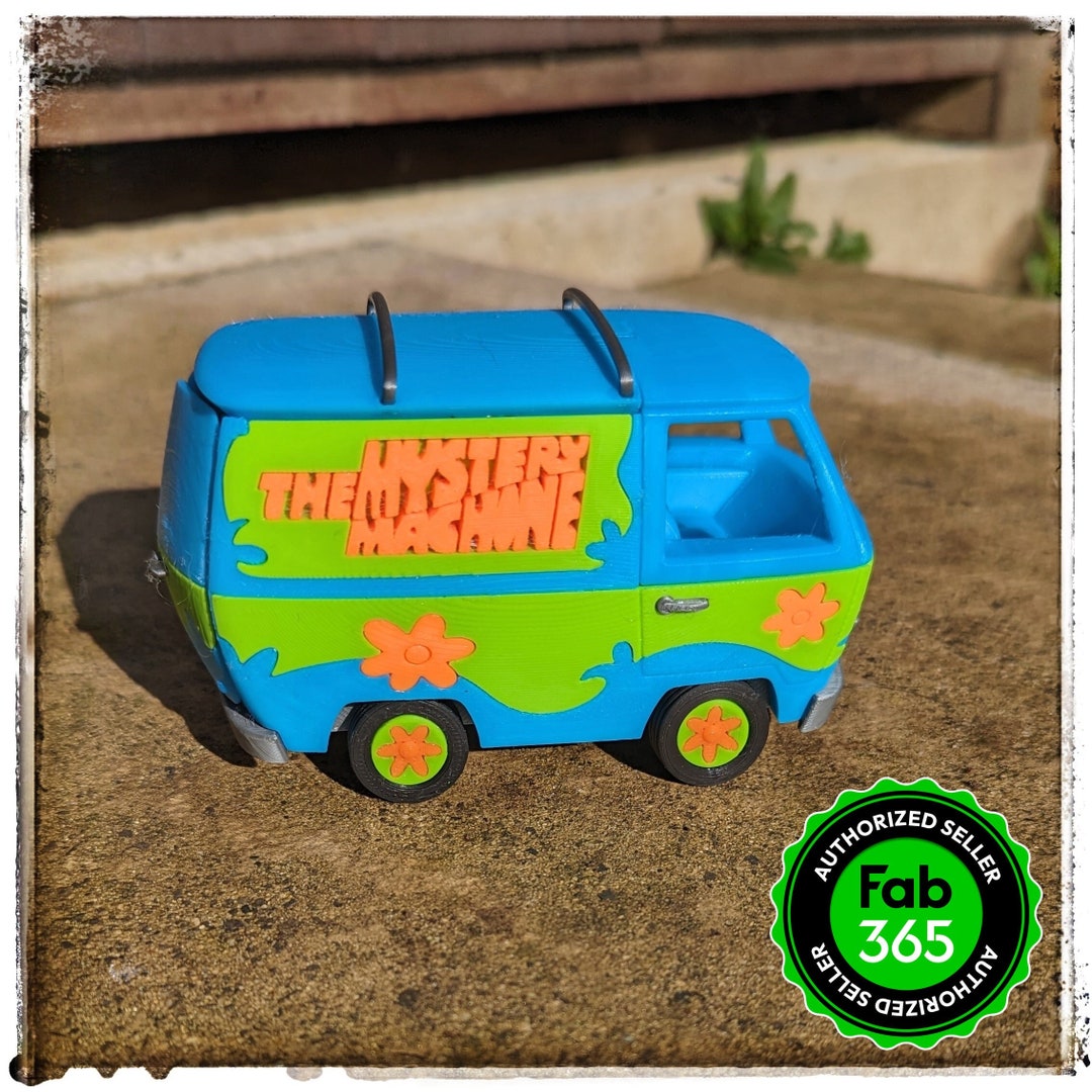 3D Printed Scooby Doo Mystery Machine Van - Etsy UK