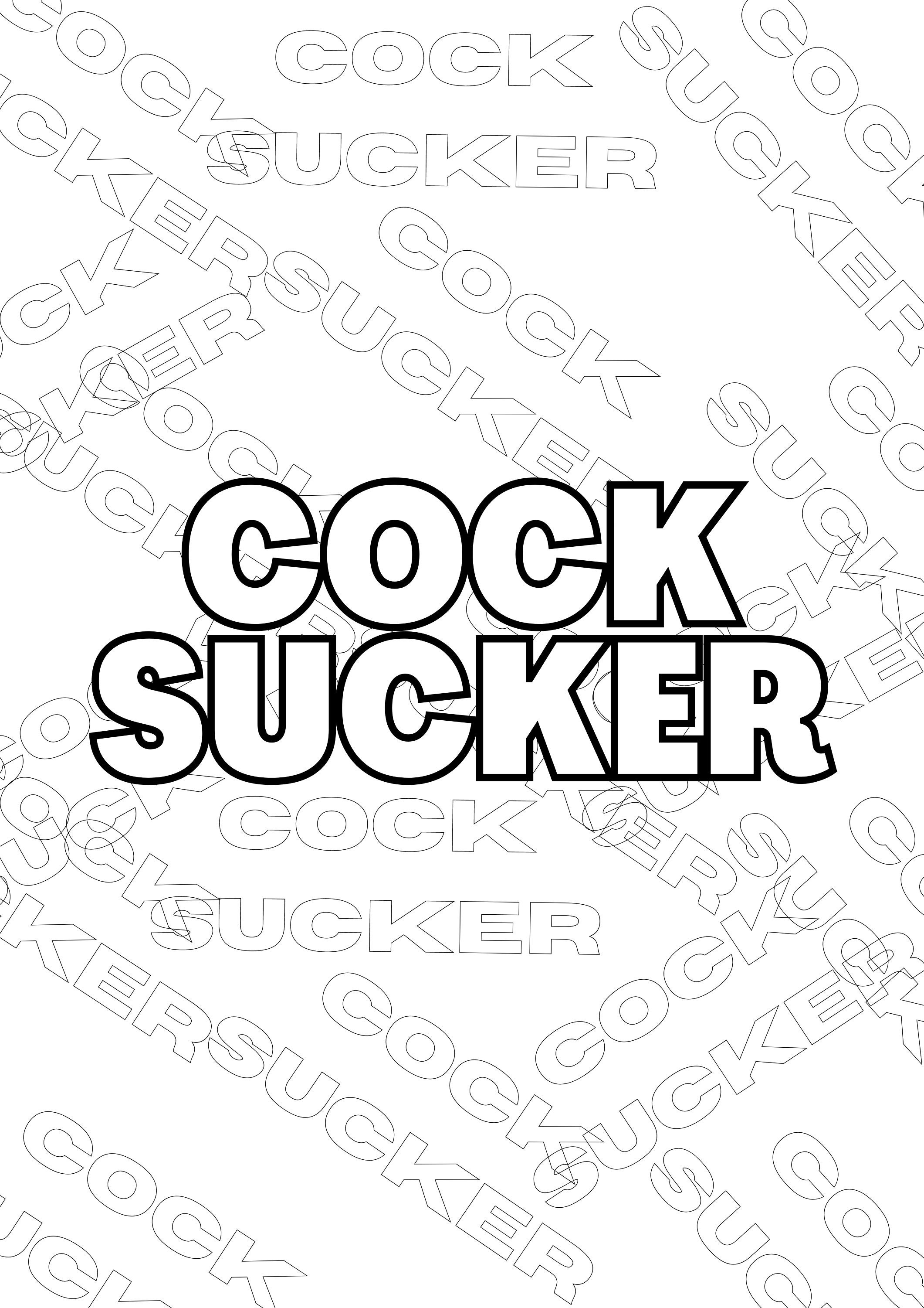 100 Swear Words Coloring Pages Adults , Cursing Words Coloring Sheet ...