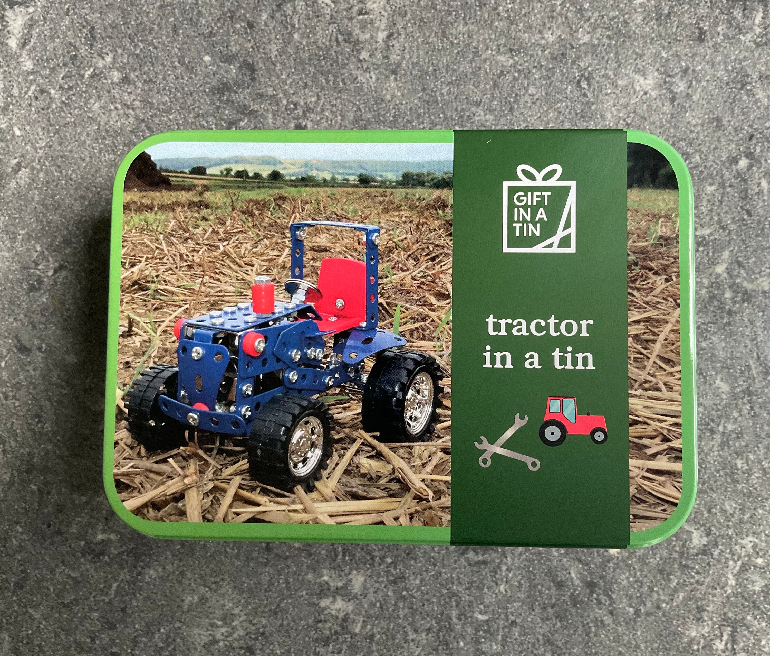 Tractor in a Tin - Gift in a Tin - Etsy UK