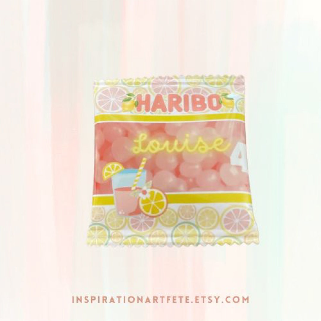 Mini sachet de bonbons HARIBO personnalisés/ Baby shower - Etsy France