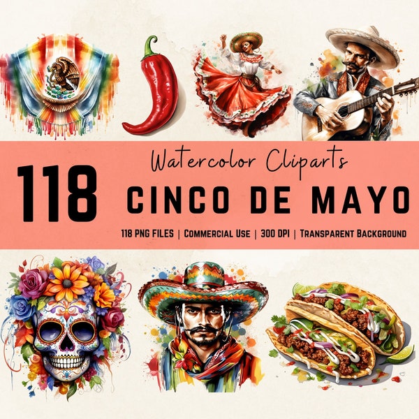 Fiesta Clip Art - Etsy