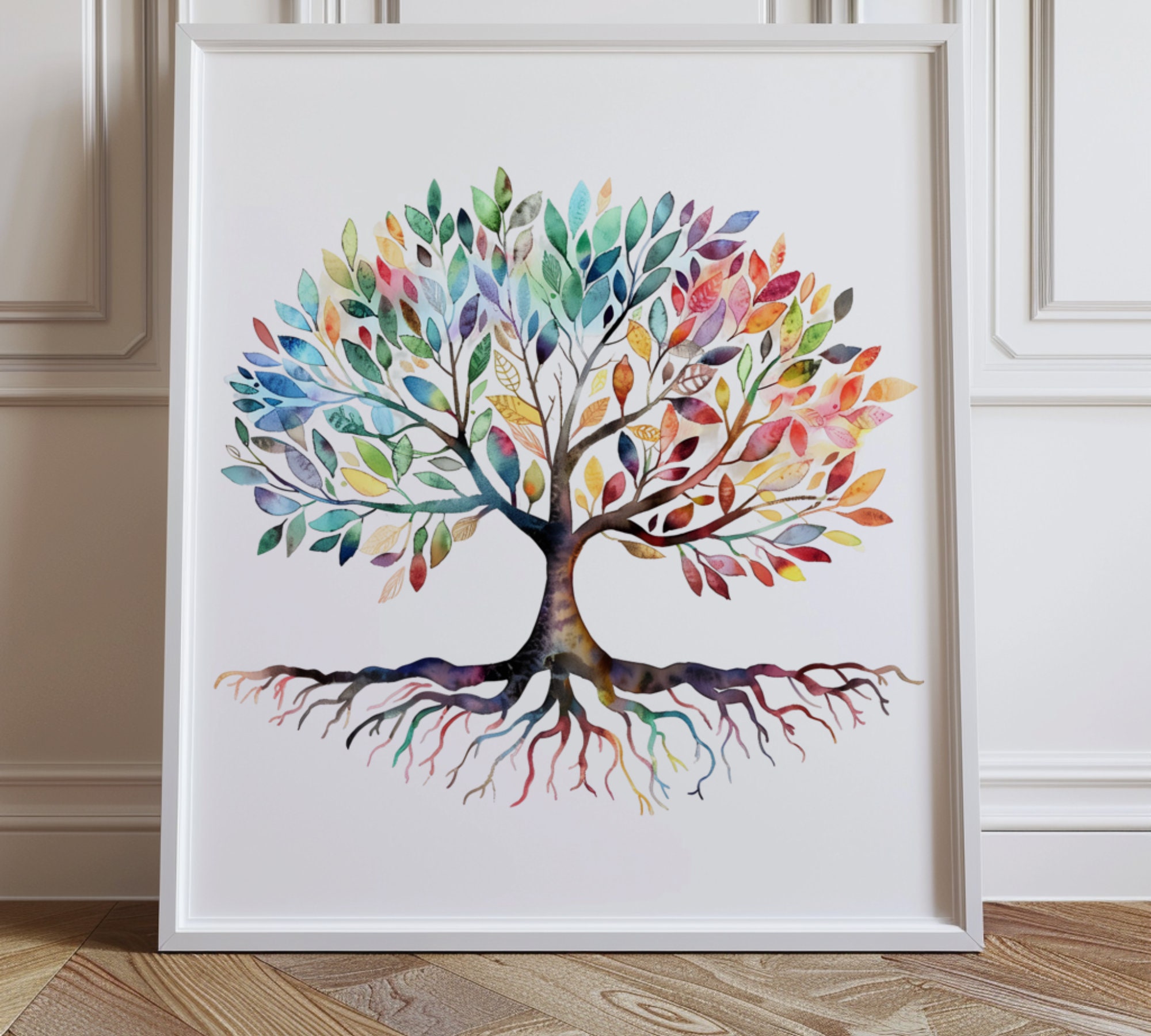 Mystical Tree Watercolor Cliparts Mystical Tree Art Tree Clipart Tree ...