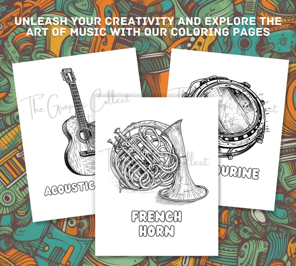 20 Music Coloring Pages Kids Coloring Summer Coloring Pages Active ...