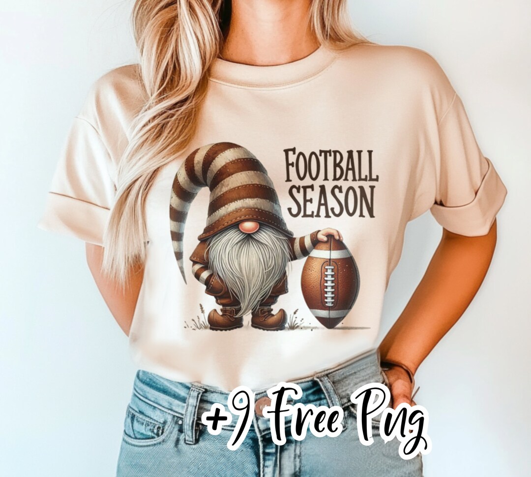 Football Season Gnome Png: Football Mom, Game Day Vibes, Fall and ...