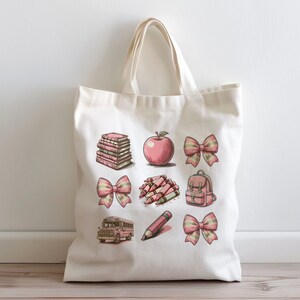 Back to School Coquette PNG Retro Teacher PNG: Custom Teacher School ...