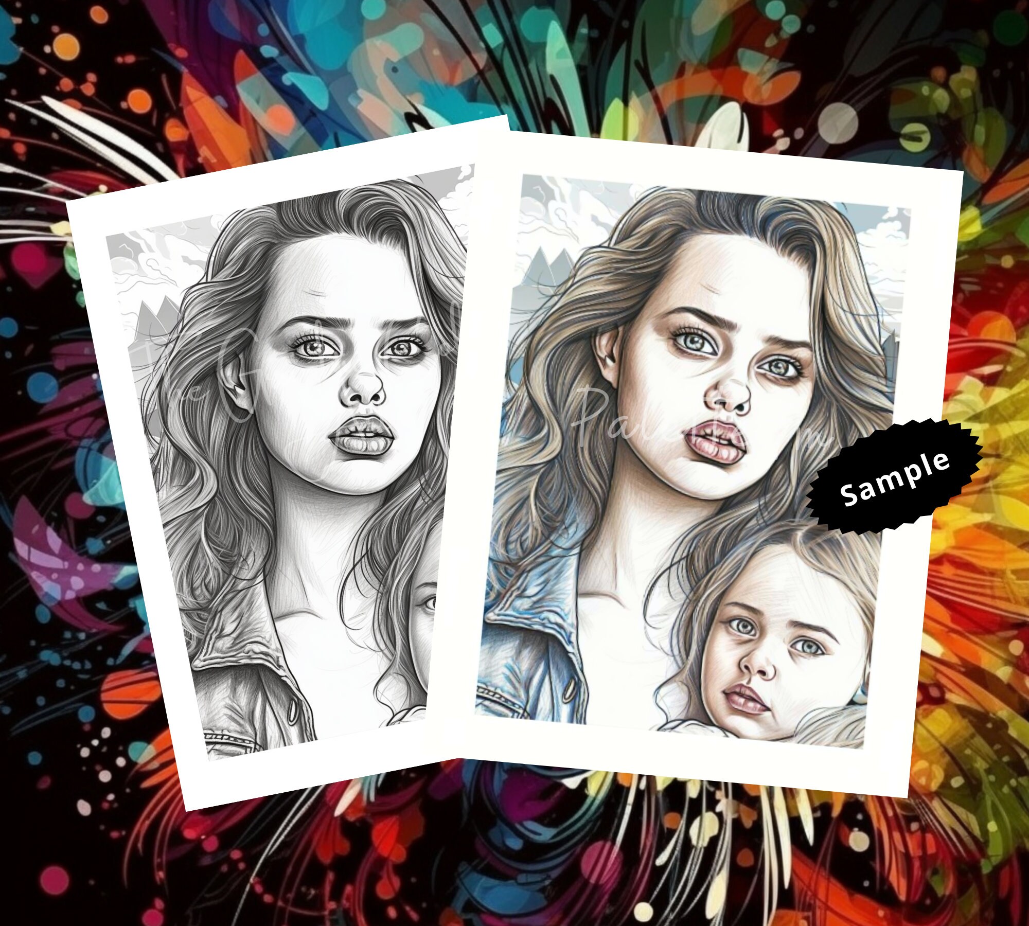 20 Printable Young Women Adult Coloring Pages Fashion, Beauty and Art ...