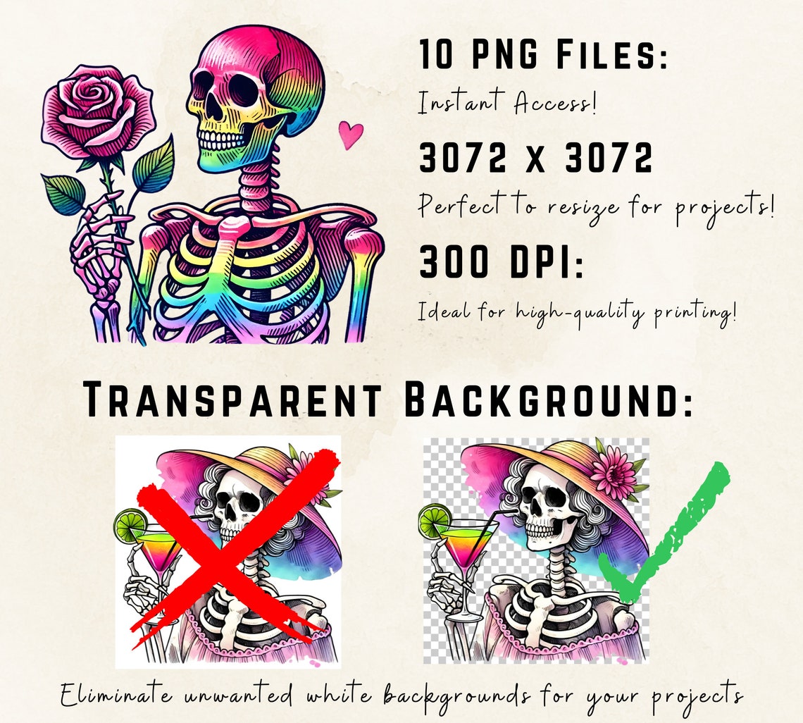 Watercolor Halloween Rainbow Skeleton Mom Sarcastic Skeleton Mom Life ...