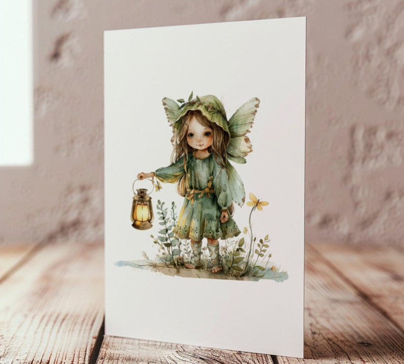 Cottagecore Fairies Clipart Bundle Wildflower Clipart Magical Fairies ...