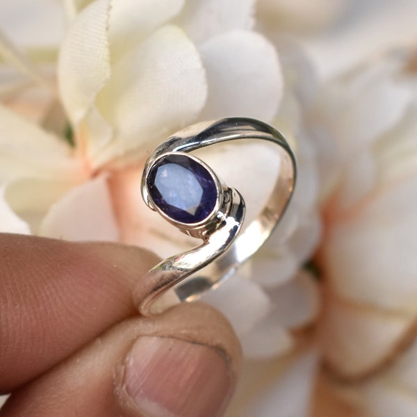 Iolite Ring - Etsy