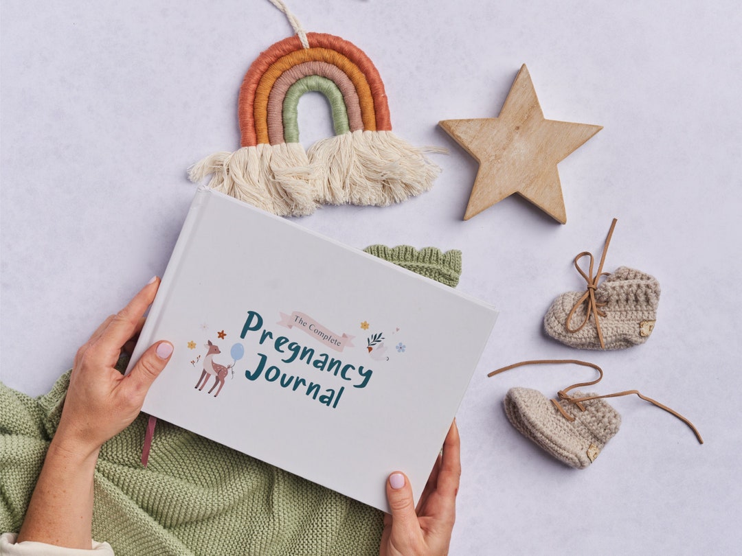 Pregnancy Gift - Pregnancy Journal & Memory Book - Baby Animal Edition ...