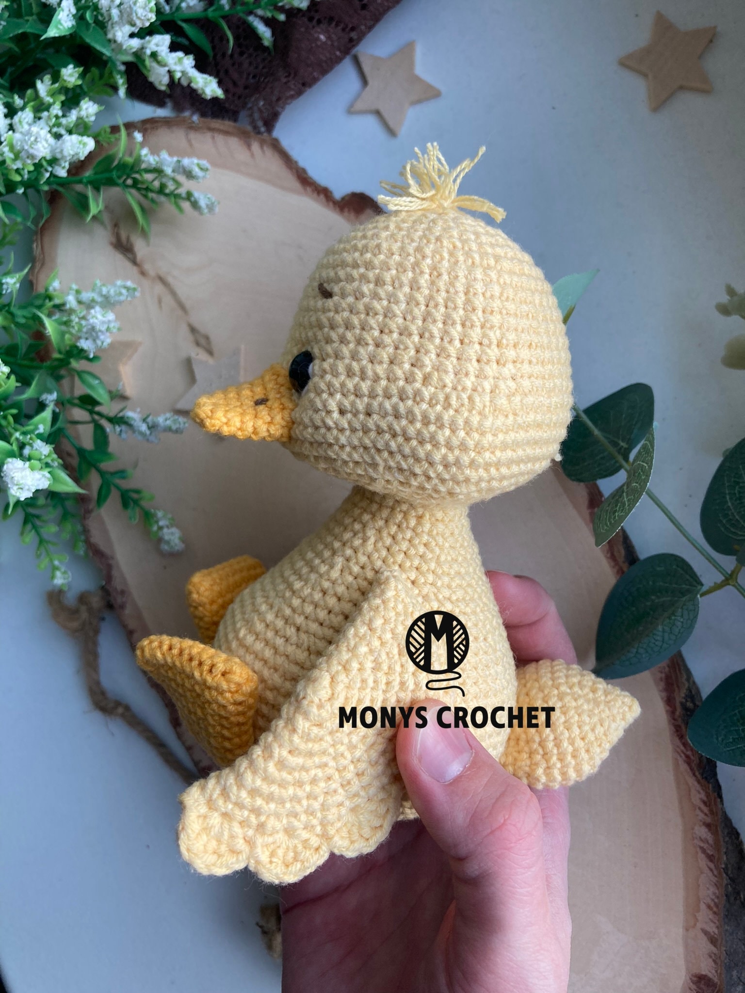 Patrón de crochet Patito, amigurumi ENG, FR, PT, Rus - Etsy España