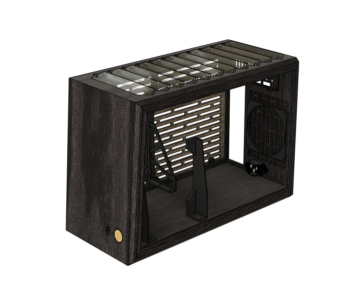 Stealth Wood ITX Case digital File - Etsy Canada